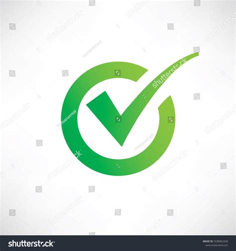 Check Mark Icon Vector Design Stock Vector Royalty Free Shutterstock