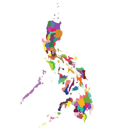 Philippines Map Map Of Philippines In Administrative Provinces 36283275 Png