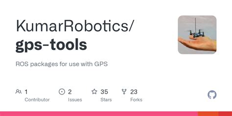 Github Kumarroboticsgps Tools Ros Packages For Use With Gps