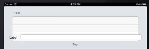 Ios Layout Static Table Cell For Iphone And Ipad Stack Overflow
