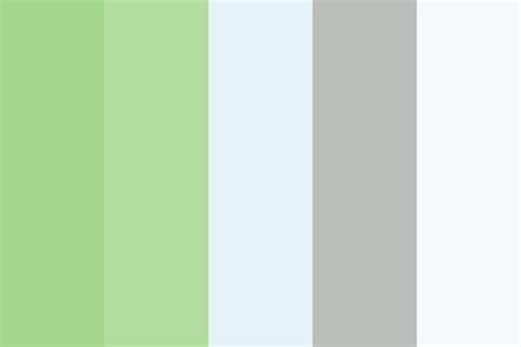 Grass Sky Pastel Color Palette