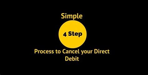 How To Cancel A Direct Debit DFC