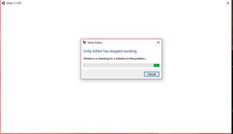 Unity 5 Not Responding On Windows 10 Unity Engine Unity Discussions