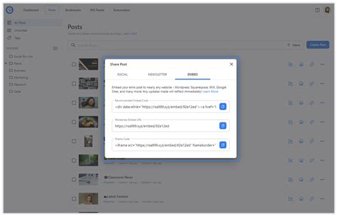 How To Embed Custom Rss Feeds Html Code On Your Website