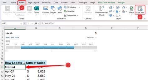 How To Create A Timeline Filter In Excel