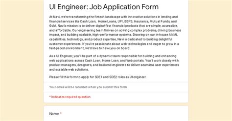 Ui Engineer Job Application Form Mukesh Kumar 40 Comments