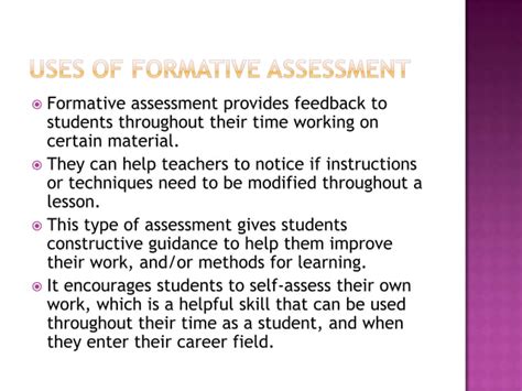 Summative And Formative Assessment Ppt
