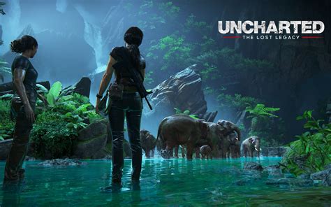 【随义】《神秘海域：失落的遗产 独立dlc》第二期 全收集攻略流程解说 又到了团灭雇佣军的季节 哔哩哔哩 Bilibili