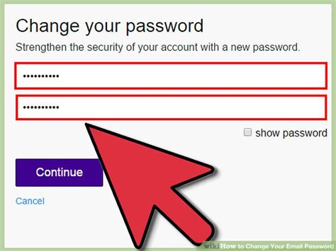 3 Ways To Change Your Email Password WikiHow