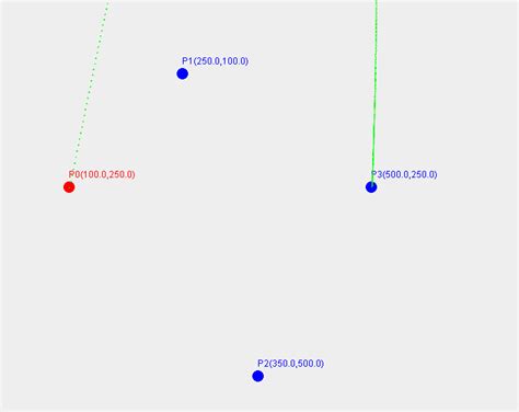 Bezier Curve Problem Deriving Control Points From Matrix Form