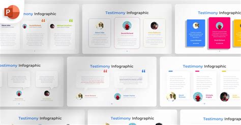 Testimony Powerpoint Infographic Template Templatemonster