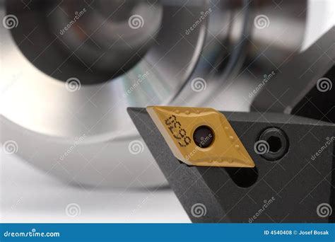 Lathe Tool And Workpiece Stock Photo Image Of Engineering