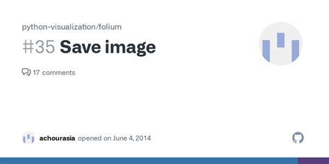 save image · issue 35 · python visualization folium · github