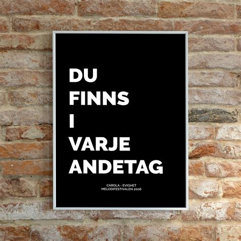 Poster Carola Evighet 1 Motivisso