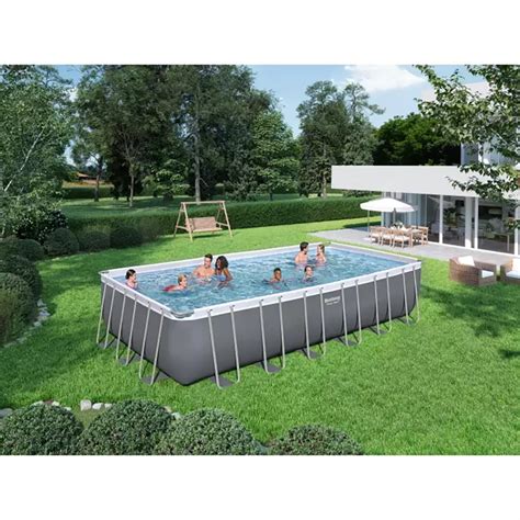 Bestway 56475 Steel Pro MAX Prefabrik Aile Havuzu 732x366x132cm Örtü ...