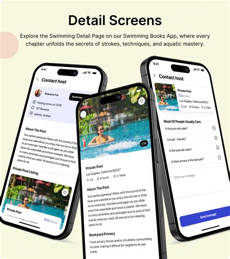 Swimpro UI Template Find Swimming Pool App In Flutter 3 X Android