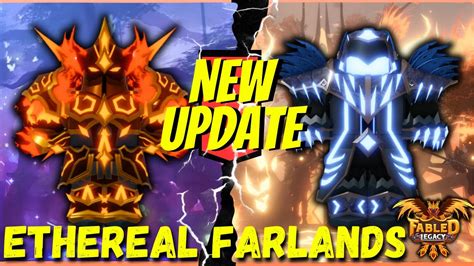 Playing Roblox Fabled Legacy Ethereal Farlands Grinding Youtube