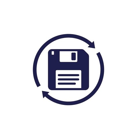 Backup Floppy Disk Vector Icon 14663414 Vector Art At Vecteezy