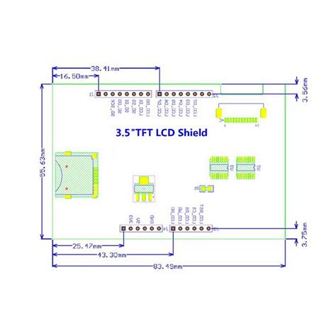 35 Inch Tft Lcd Display 320 X 480 Color Screen Mo Vicedeal