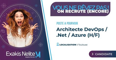 Sonia A On Linkedin Exakis Nelite Recrute Architecte Devops Net