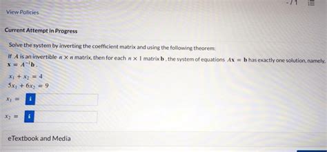 Solved Determine The Values Of A For Which The System Has No Chegg