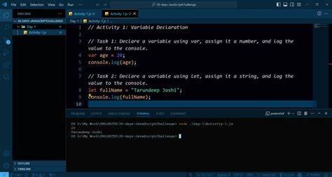 Tarundeep Joshi On Linkedin Hiteshchoudhary 30daysjavascriptchallenge Javascript Codingjourney