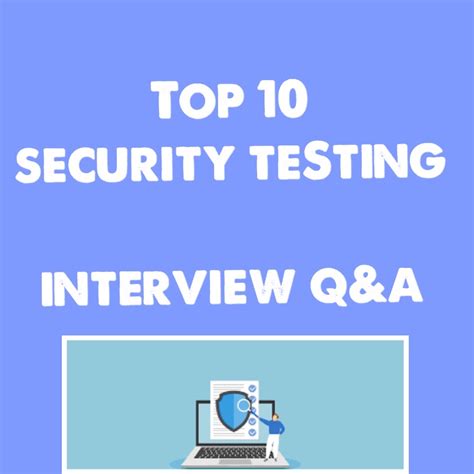 Automaters Full Stack Qasdet Top 10 Security Testing Interview Questions And Answers With