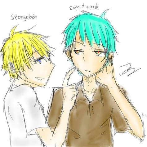Squidward And Spongebob By H Ny On DeviantArt