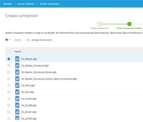SYNCHRO Construction Solution Create IModel From ITwin File Service Control Documents