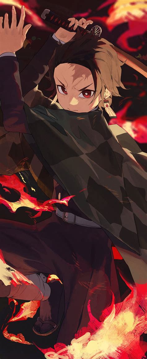 Kamado Tanjirou Kimetsu No Yaiba Drawn By Kjirozo Danbooru