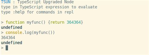 Github Herringtondarkholme Typescript Repl An Upgraded Typescript Repl