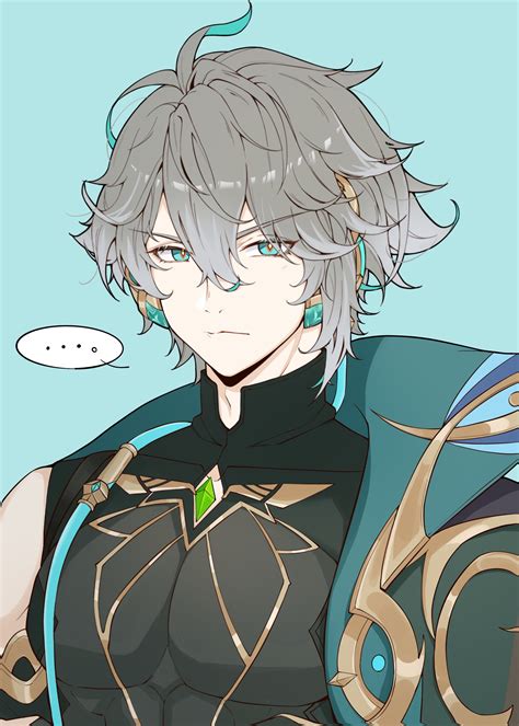 Alhaitham Genshin Impact Drawn By Laoxianluo Danbooru