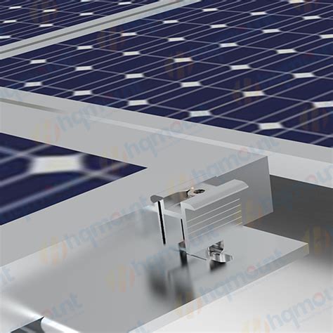 Solar Cell Frame Flat Roof Ballast Solar Panel Floor Roof Mounting