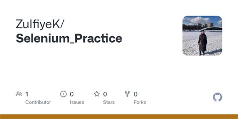 github zulfiyek selenium practice