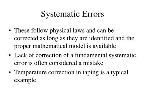Ppt Measurements And Errors Powerpoint Presentation Free Download