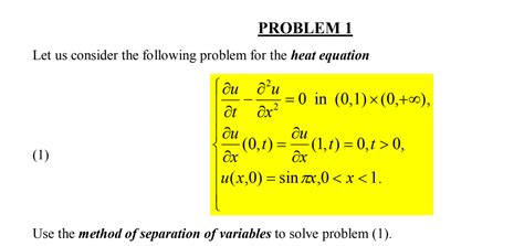Solved Problem 1 Let Us Consider The Following Problem For