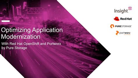 Optimize App Development With Red Hat Openshift And Portworx Insight