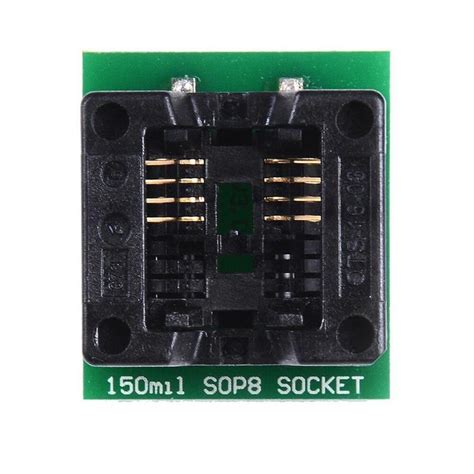 Programador Usb Ch341 Con Base18v Spi Flash Sop8 Dip8 W25 Tipo Set 2