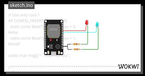 Freertosprioridades Wokwi Esp32 Stm32 Arduino Simulator