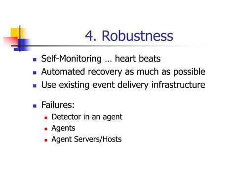 Ppt Security And Robustness In An Agent Based Network Monitoring