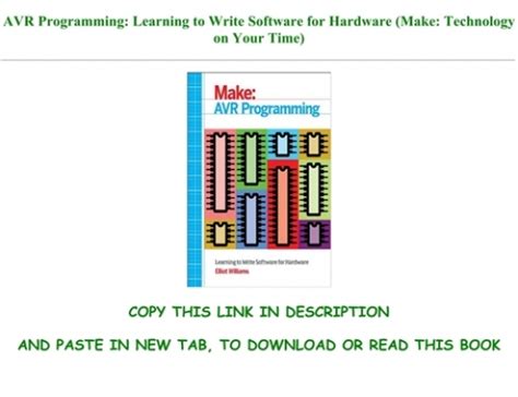~free Download Avr Programming Learning To Write Software For