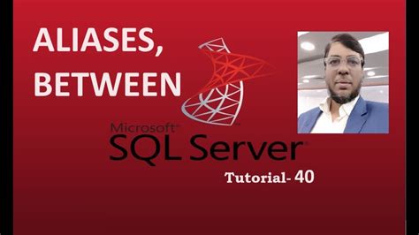 Sql Server Tutorial 40 Aliases Between Bangla Aksadur Youtube