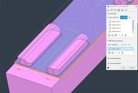 solved help with 2d adaptive clearing going crazy on simple part
