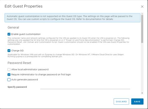 Cloud Director 10x Vapp Guest Os Customization Greyed Out At Catalog Level Vexpert Consultancy