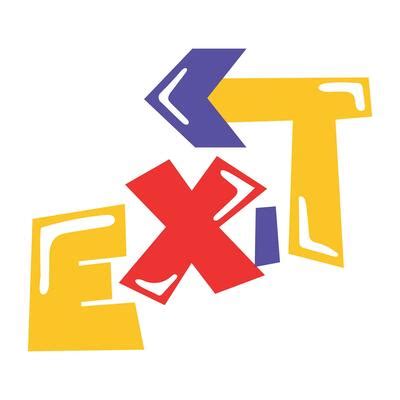 Exit Vector Art Icons And Graphics For Free Download