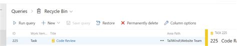 Recycle Bin For WorkItems In Azure DevOps AzureDevOps Guide
