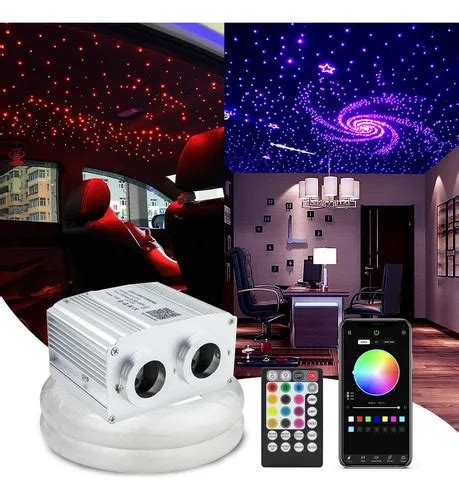 Kit Luces De Fibra Óptica 16w 256x251cm 750piezas Multicolor Mercadolibre
