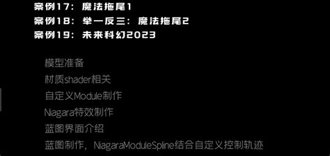 虚幻（ue5）特效实战应用（220更新）