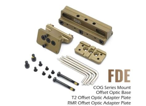 Fast Cog Series Mount For Acog Vcog With T2 T1 Rmr Offset
