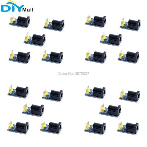 20pcs Lot Power Dc Socket Plug Module Adapter Board For Arduino 5 5 2